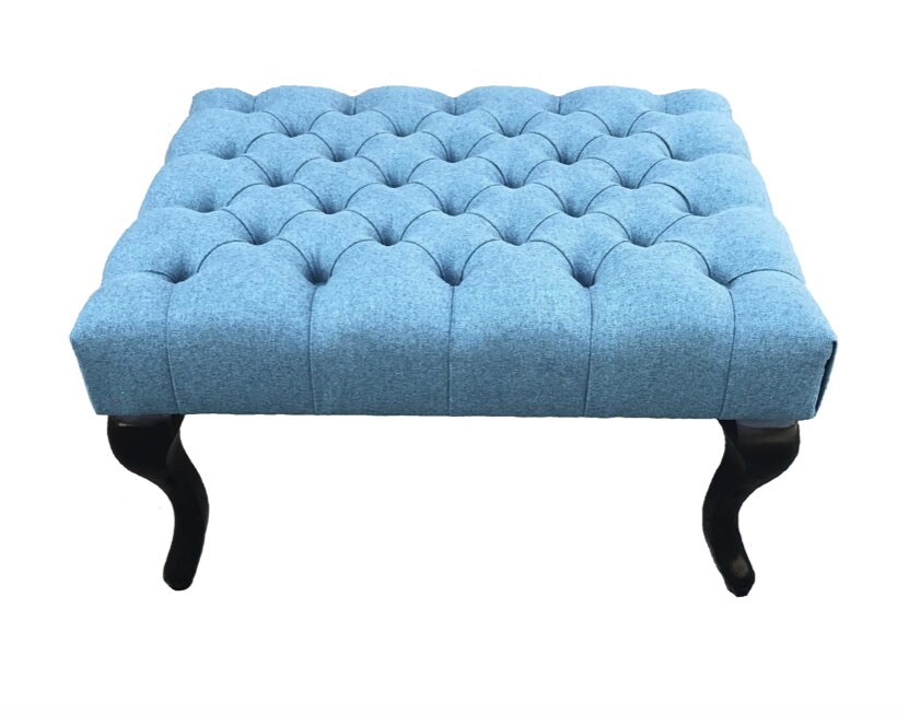 Coffee Table Bench Puff Furniture Upholstered Handmade - Etsy 日本