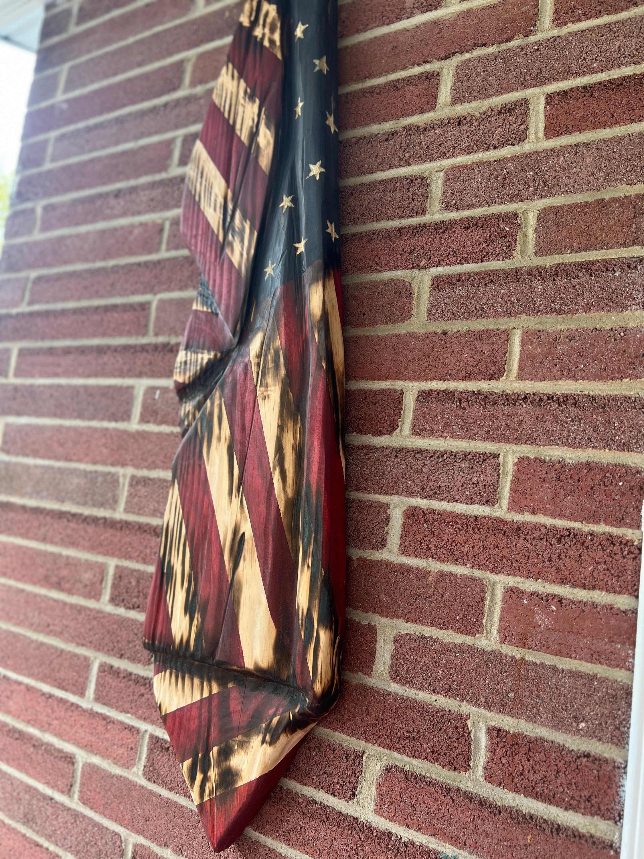 Wooden Drape Flag - Etsy