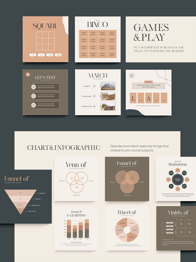 Instagram Template Canva. Instagram for Education Tutor. Canva Template ...