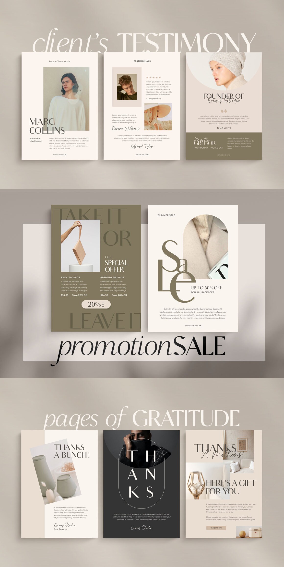 Service and Pricing Kit. Welcome Kit Proposal Template. | Etsy