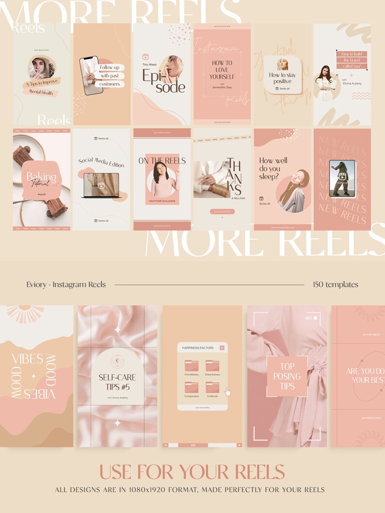 Instagram Reels. Reels Template. Canva Template. Instagram for - Etsy
