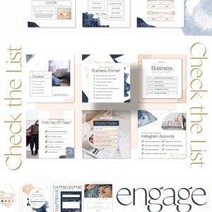 Soulpreneur Social Media Bundle. Canva Instagram Pack. Pinterest ...