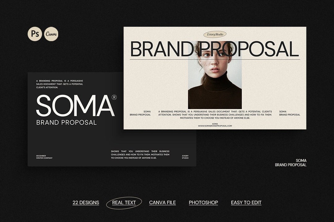 Proposal. Welcome Kit. Presentation Template. Company Profile. - Etsy