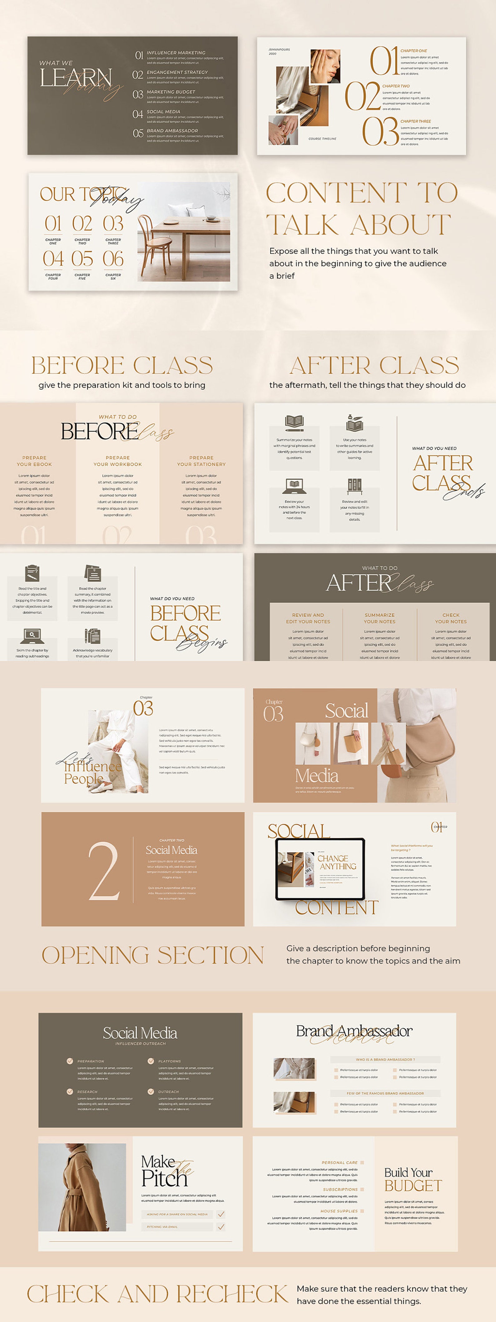 104 Canva Slide Deck Presentation. Presentation Template. - Etsy