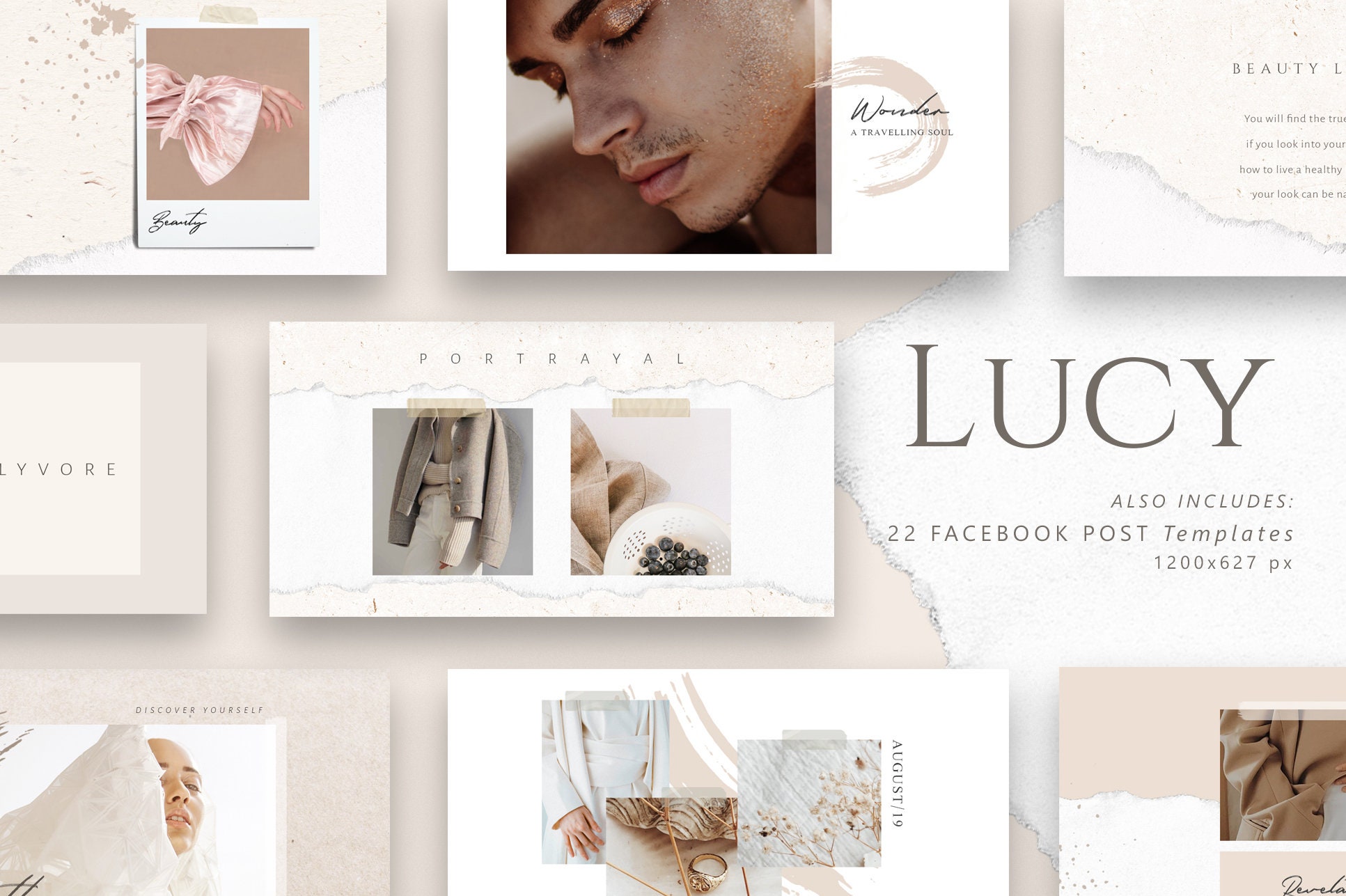 Canva Social Media Pack. Instagram Template. Facebook Promotion ...