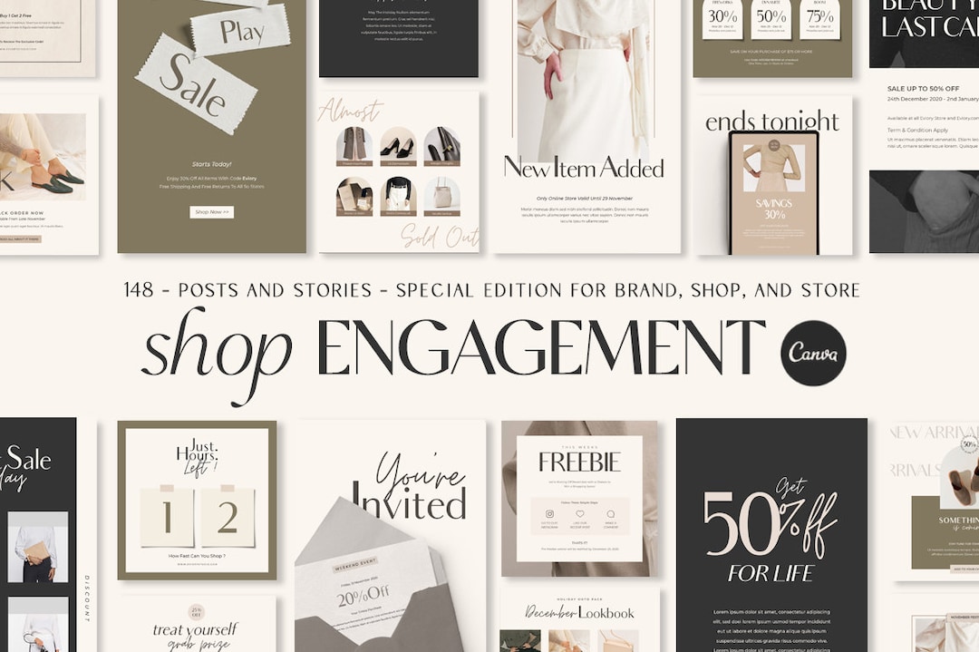 Instagram Template Canva. Instagram for Business. Instagram Sale ...
