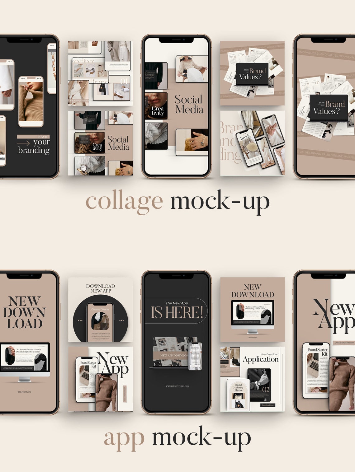 Instagram Template Canva Mock Up. Mockup for Coaches. Canva - Etsy