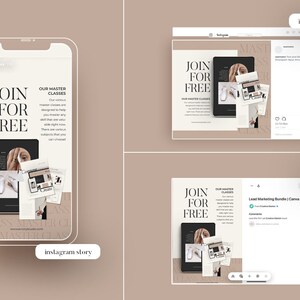 Instagram Template Canva Mock Up. Mockup for Coaches. Canva Template ...