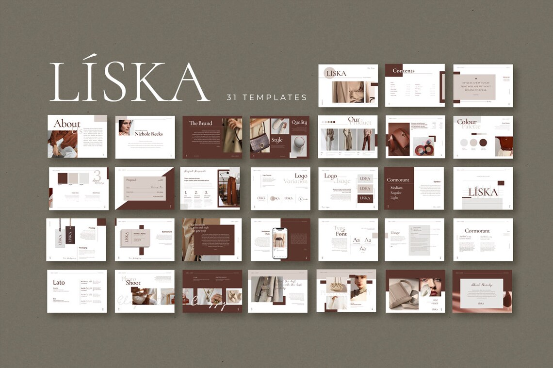 Canva Brand Guideline. Company Profile. Product Catalogue. - Etsy