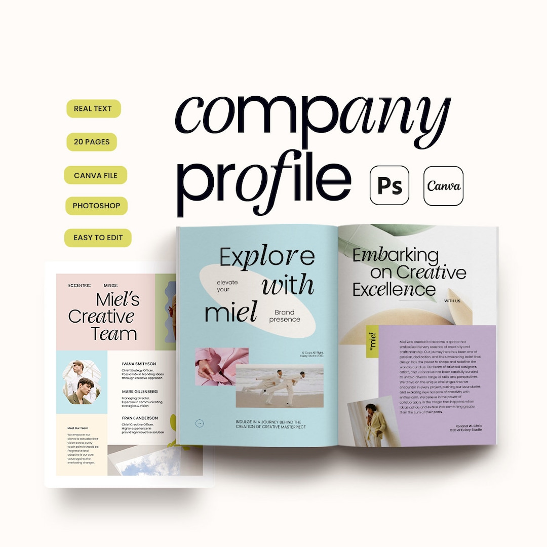 Company Profile Ebook . Welcome Kit Proposal Template. Service Guide ...