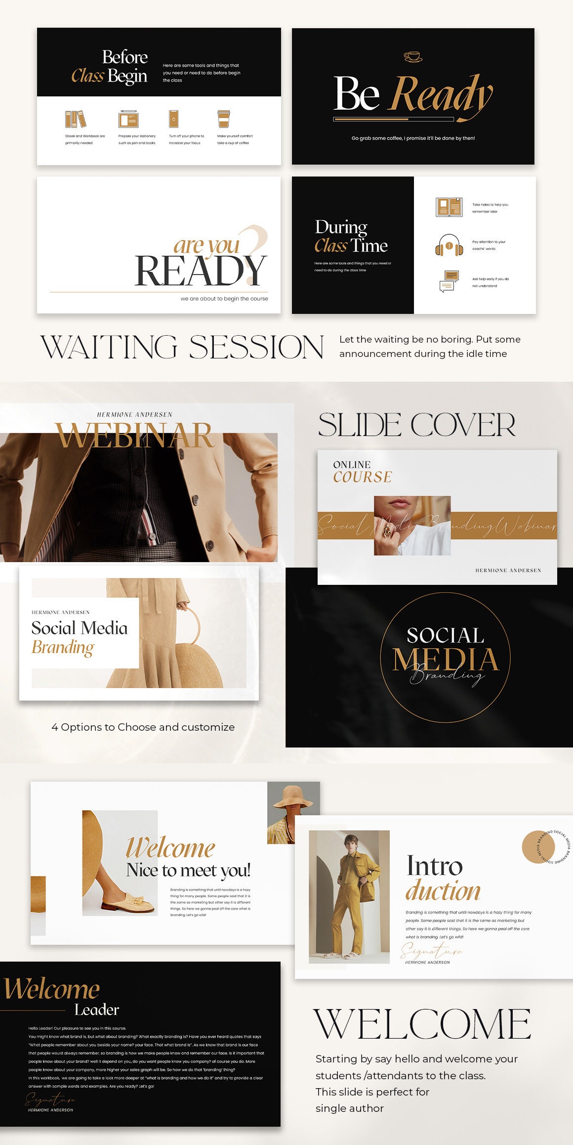 CANVA Slide Deck Presentation. Presentation Template. Canva - Etsy