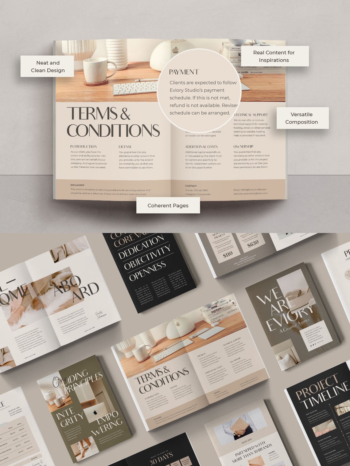 Service and Pricing Kit. Welcome Kit Proposal Template. | Etsy