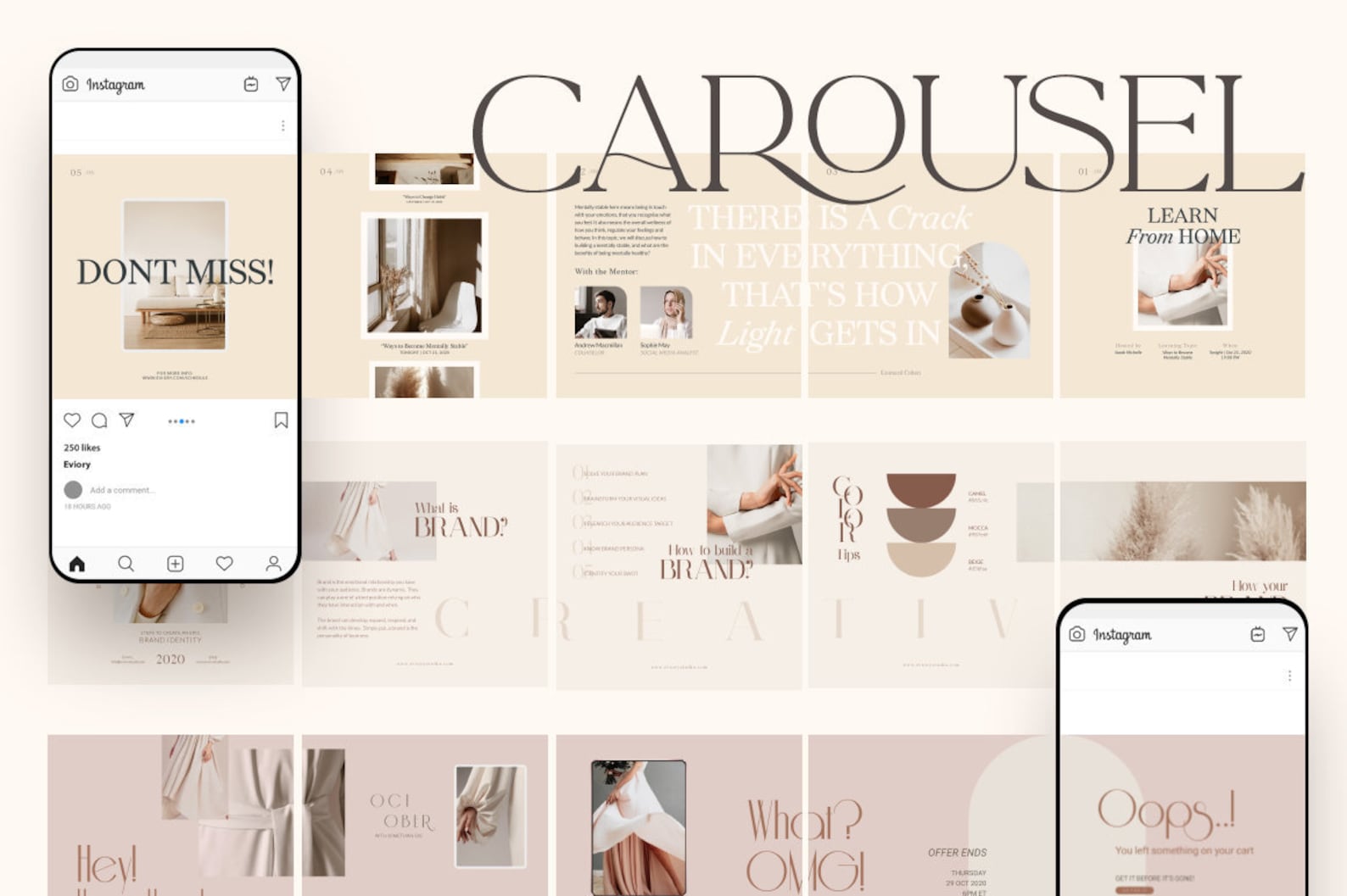 Instagram Template Canva. Instagram Carousel. Instagram Carousel ...