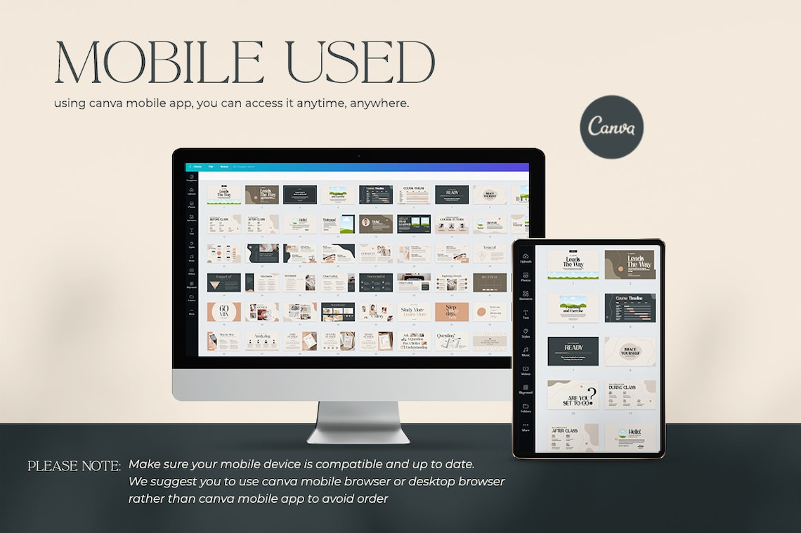 CANVA Slide Deck Presentation. Presentation Template. Canva | Etsy