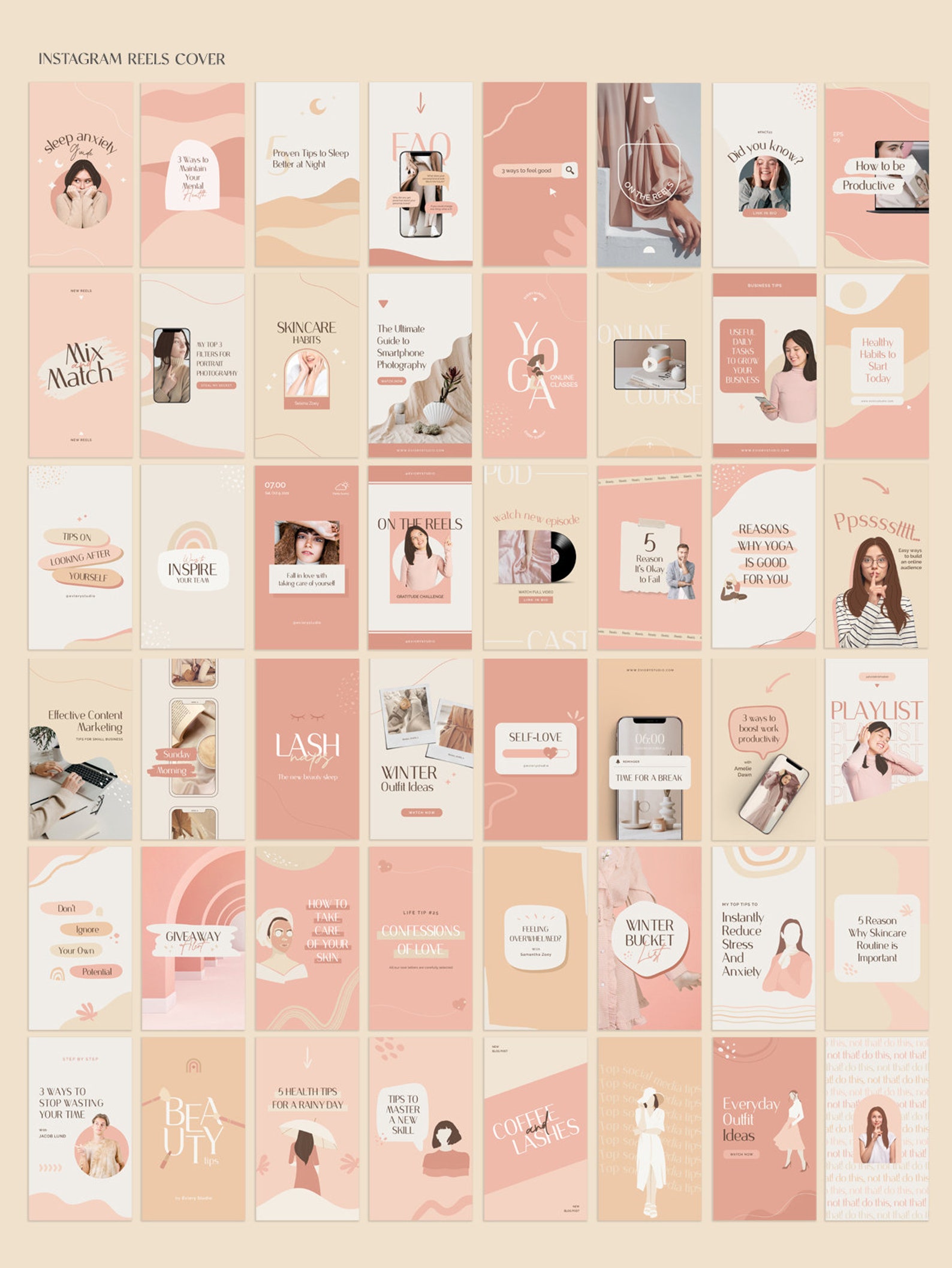 Instagram Reels. Reels Template. Canva Template. Instagram for - Etsy