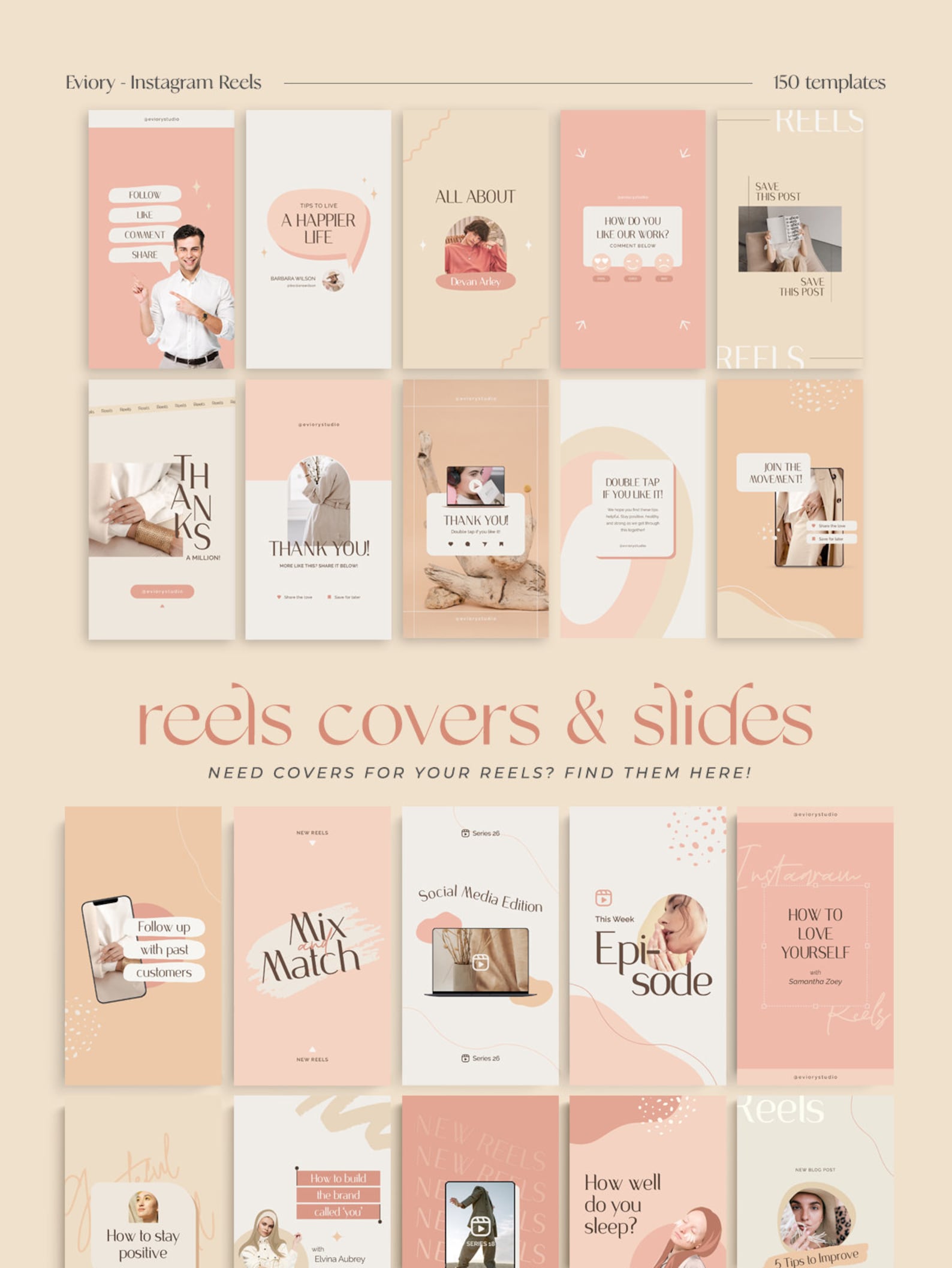 Instagram Reels. Reels Template. Canva Template. Instagram for - Etsy