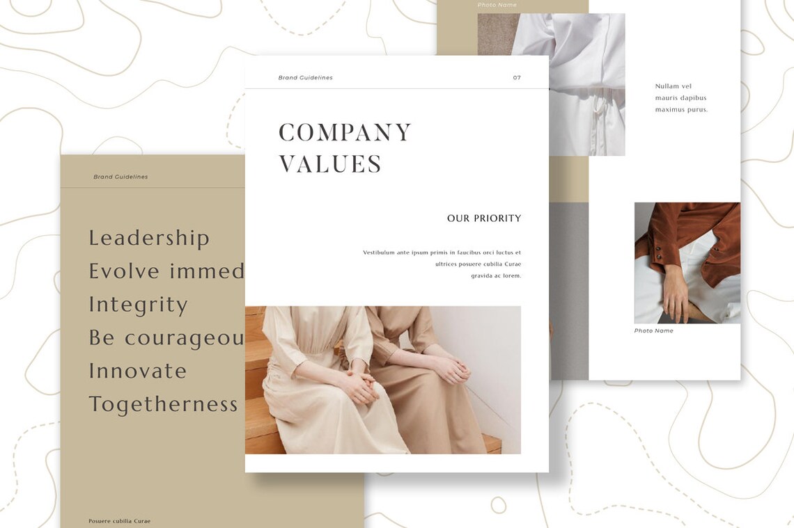 Canva Brand Guideline. Company Profile. Product Catalogue. - Etsy