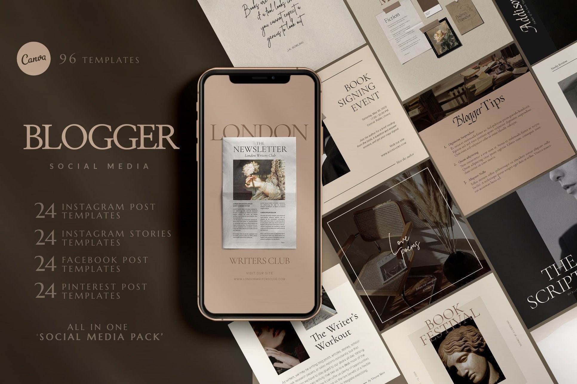 Instagram Template Canva. Instagram for Blogger. Instagram Blogger ...