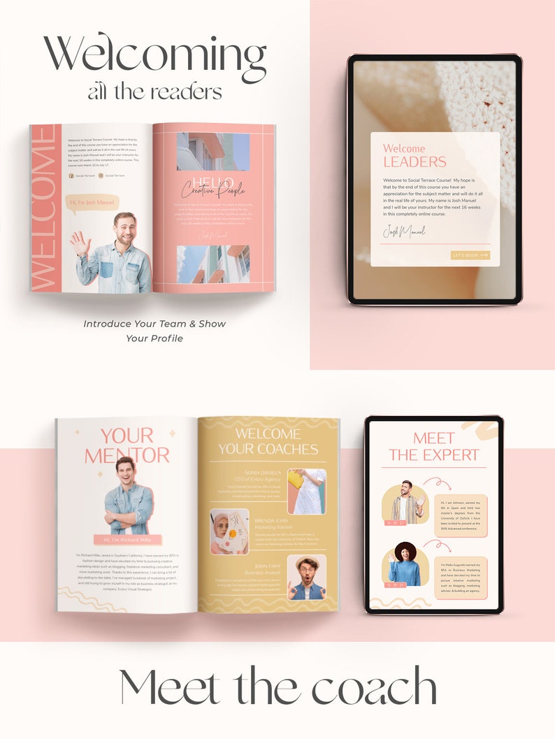 Workbook Canva. Webinar Guideline. Resource Book. Online | Etsy