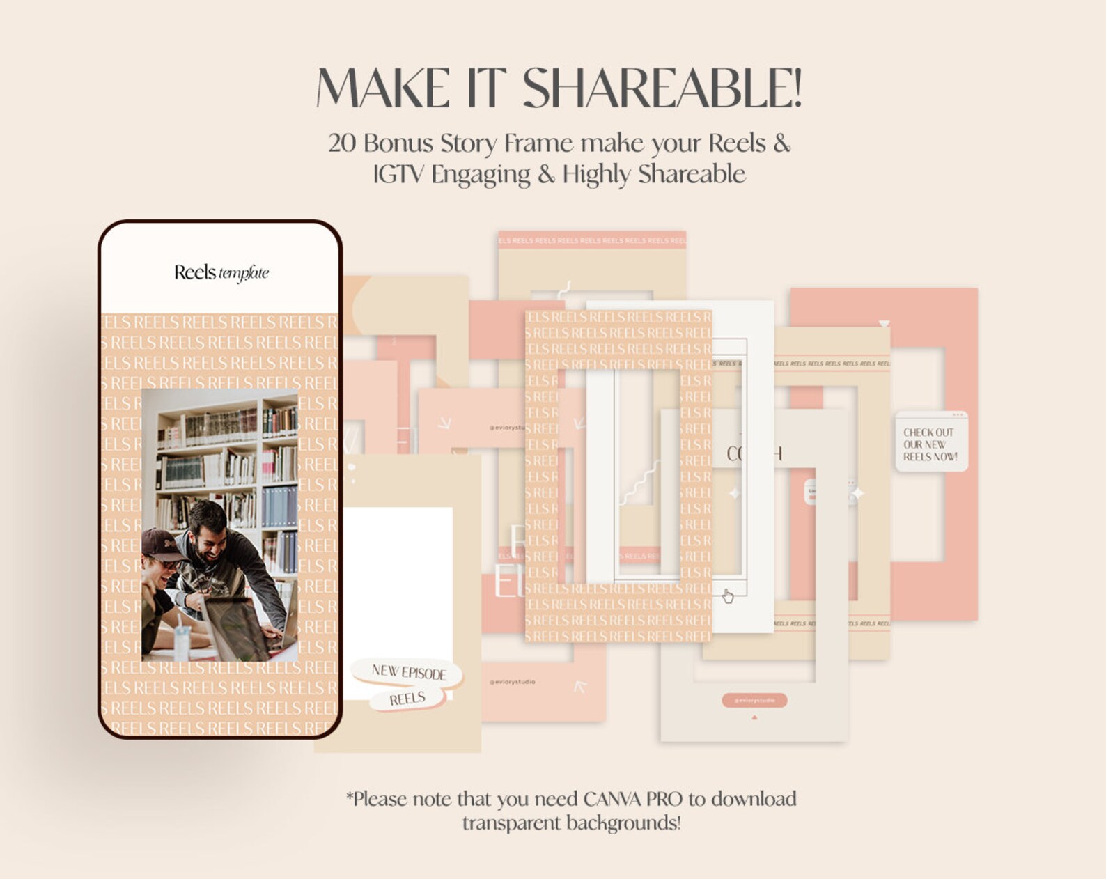 Instagram Reels. Reels Template. Canva Template. Instagram for - Etsy