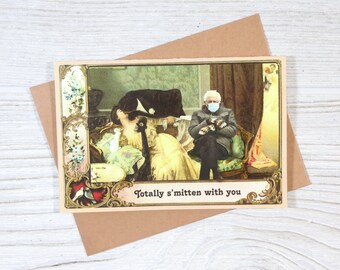 Mitten Greeting Card - Etsy