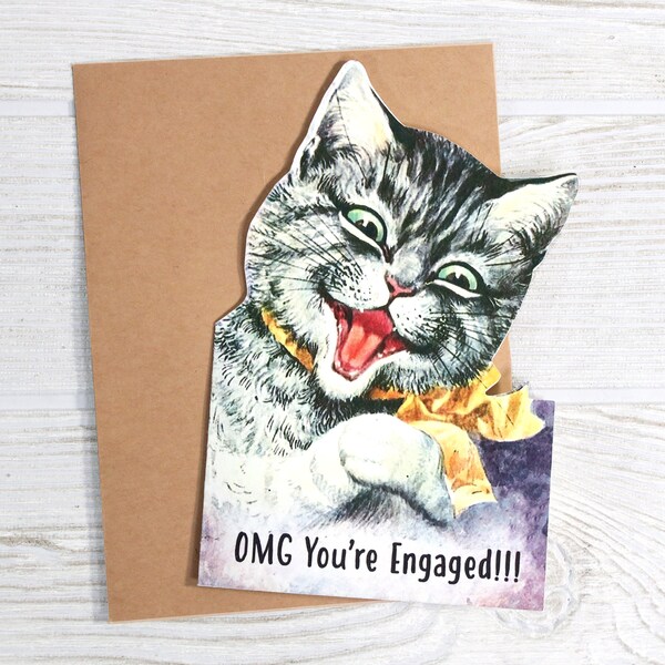 Engagement Card - Etsy