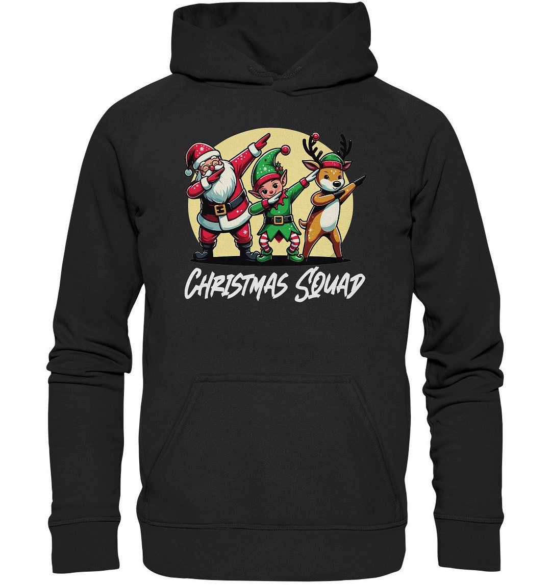 Christmas Squad Santa Claus Elf Reindeer Dabbing Kids - Etsy