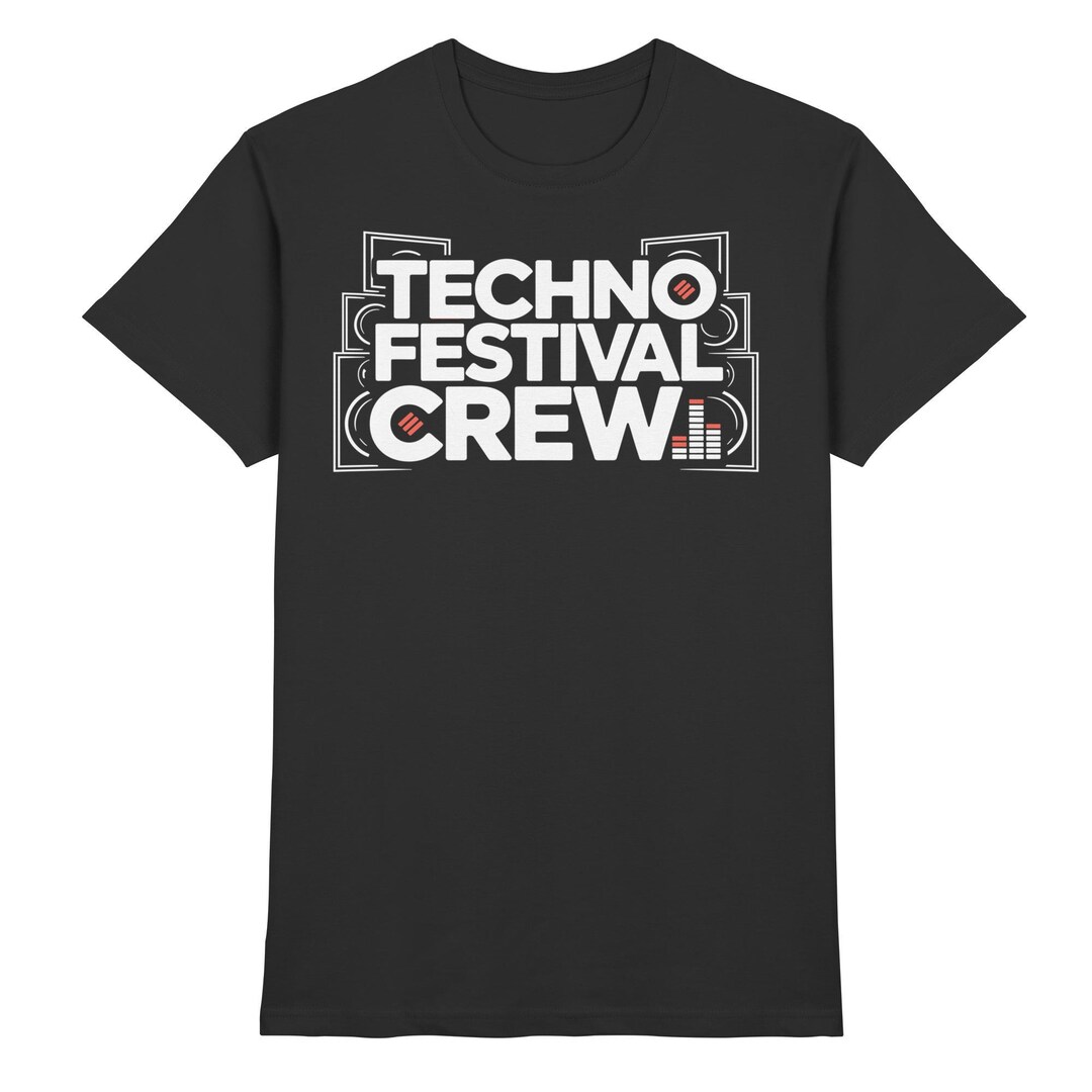 Techno Festival Crew – Techo Party Outfit - Premium Shirt - Etsy