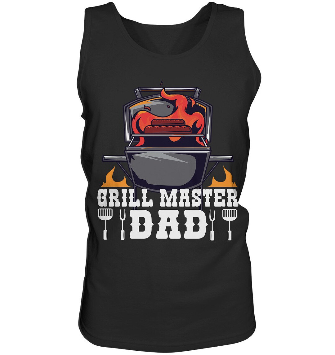 Grillmaster Dad BBQ Grill Grilling Barbecue Smoker Tank Top - Etsy