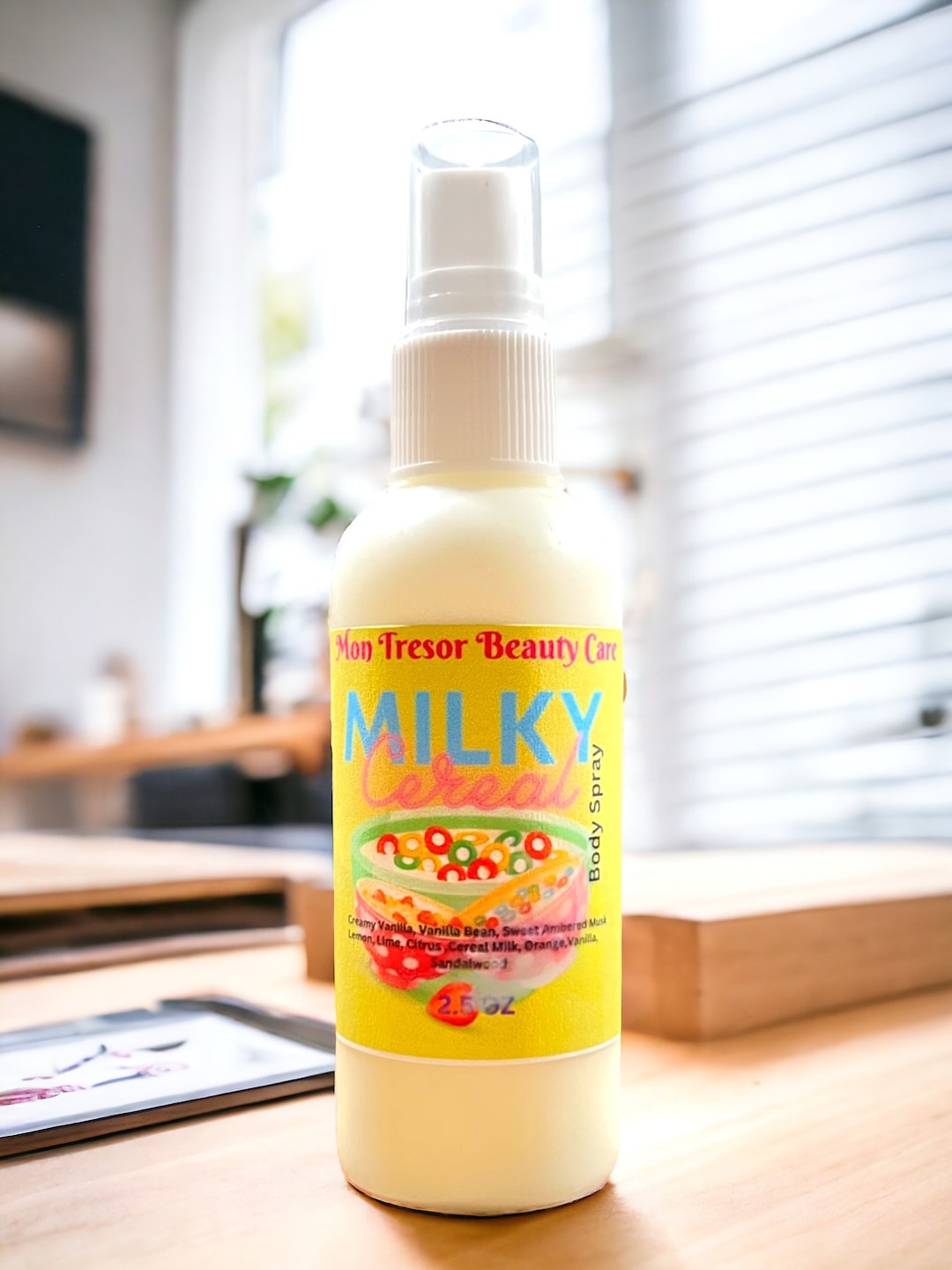 Milky Cereal Body Spray: Vegan Cruelty-free Fragrance (2.5 Oz) and (4 ...