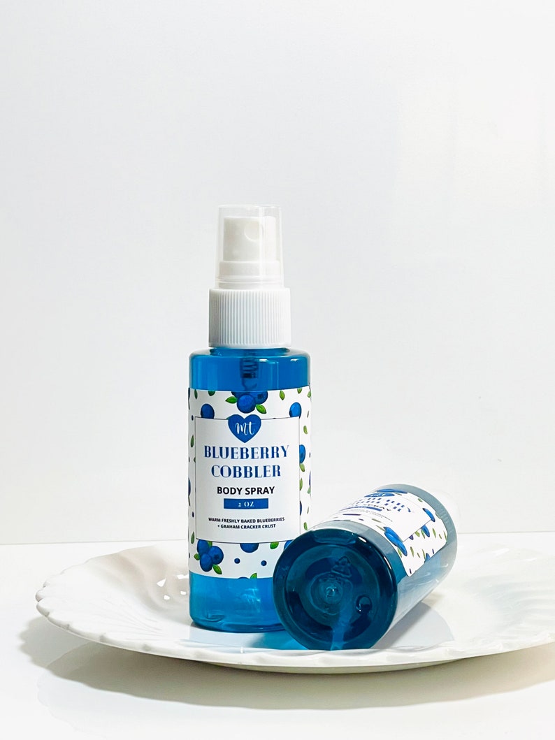 Blueberry Cobbler Body Spray Body Splash Body Mist - Etsy