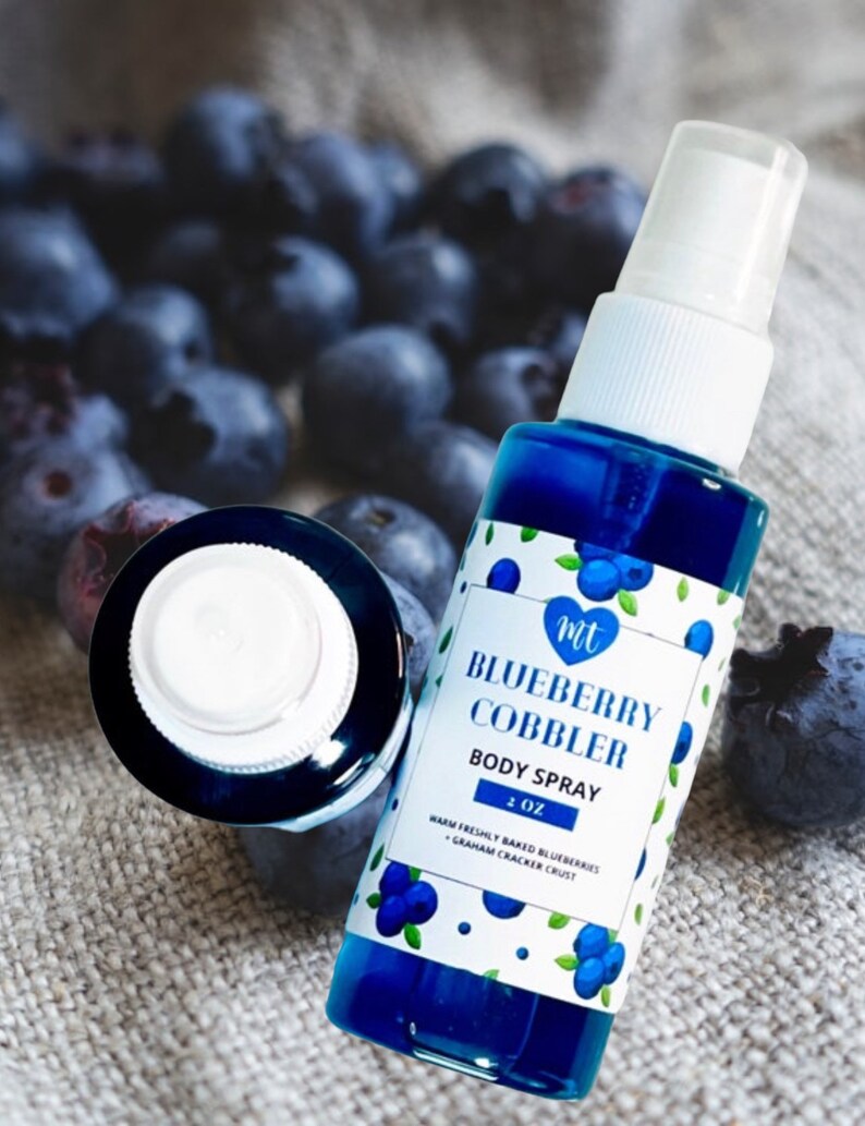 Blueberry Cobbler Body Spray Body Splash Body Mist - Etsy