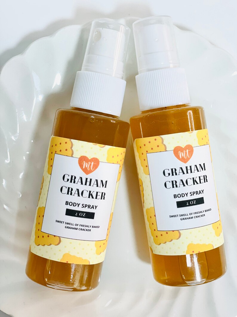 Graham Cracker Body Spray Body Splash Body Mist Fragrance - Etsy