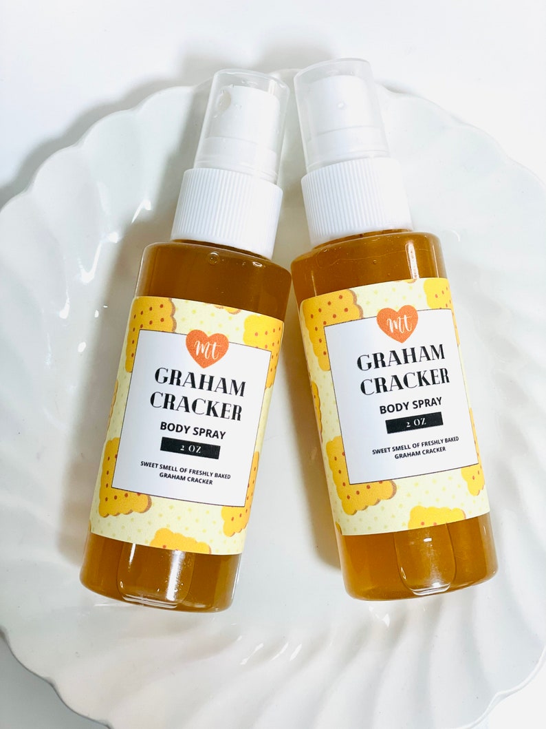 Graham Cracker Body Spray Body Splash Body Mist Fragrance - Etsy