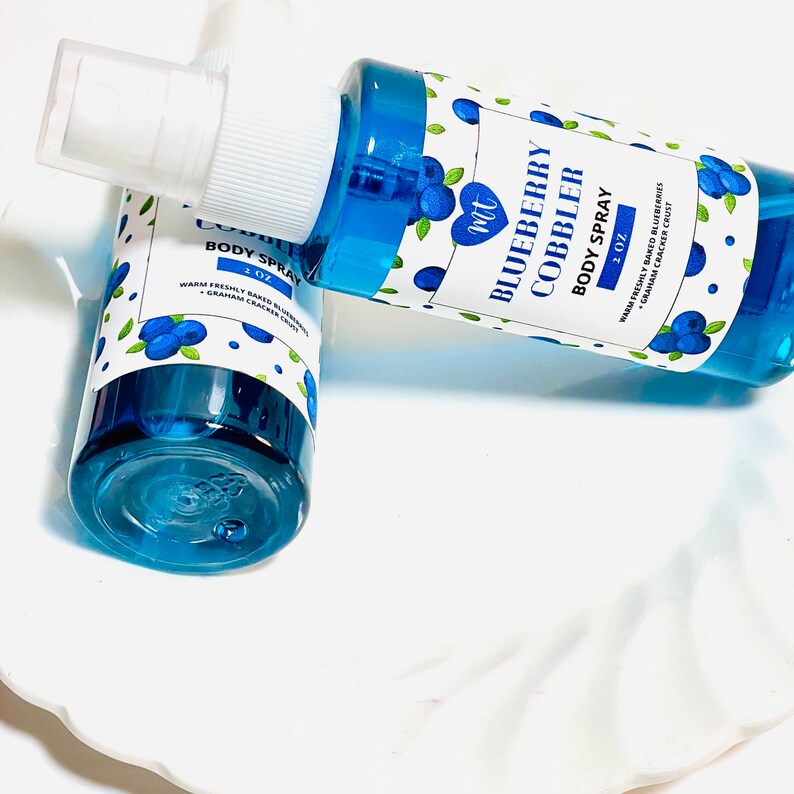 Blueberry Cobbler Body Spray Body Splash Body Mist - Etsy