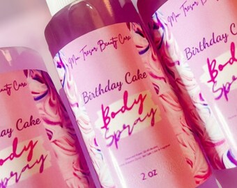 Birthday Cake Body Spray - Etsy