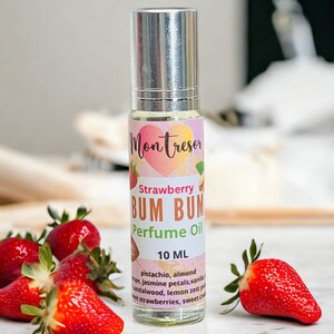 Strawberry Bum Bum Perfume Oil: Vegan Natural Fragrance - Etsy