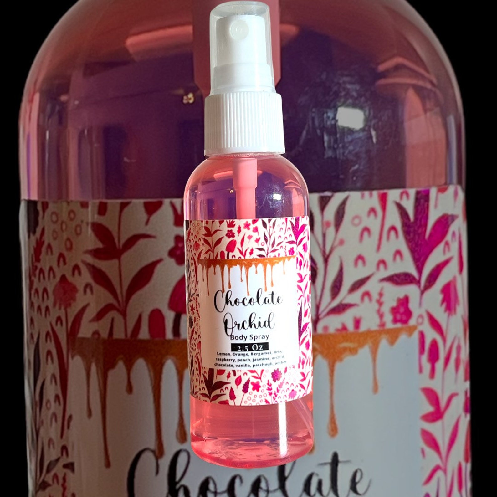 Chocolate Orchid Body Spray Body Mist Perfume Spray Vegan - Etsy
