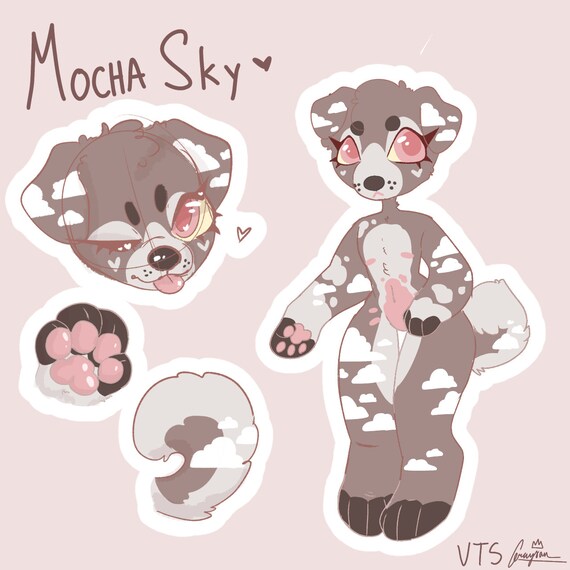 Kemono Style 2 Furry REFERENCE SHEET COMMISSIONS - Etsy New Zealand