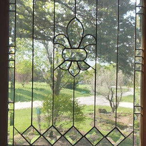 Double Hung Stained Glass Window Inserts - Etsy