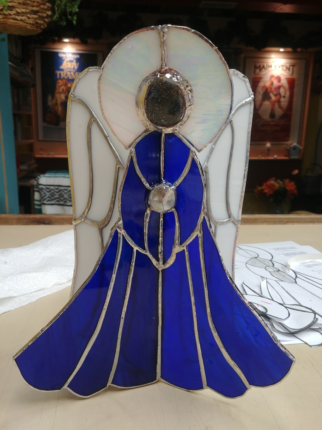 African Stained Glass Angel 3 Dimensional - Etsy