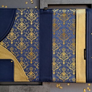 Blue A5 Planner Cover / A5 Planner Binder / Personalized Binder A5 ...