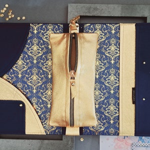 Blue A5 Planner Cover / A5 Planner Binder / Personalized Binder A5 ...