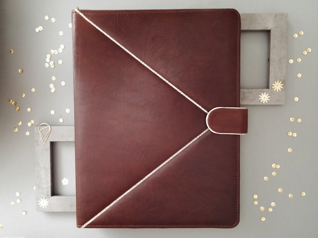 Planner Cover A4 / Leather Planner Cover A4 / Notebook Cover A4 ...