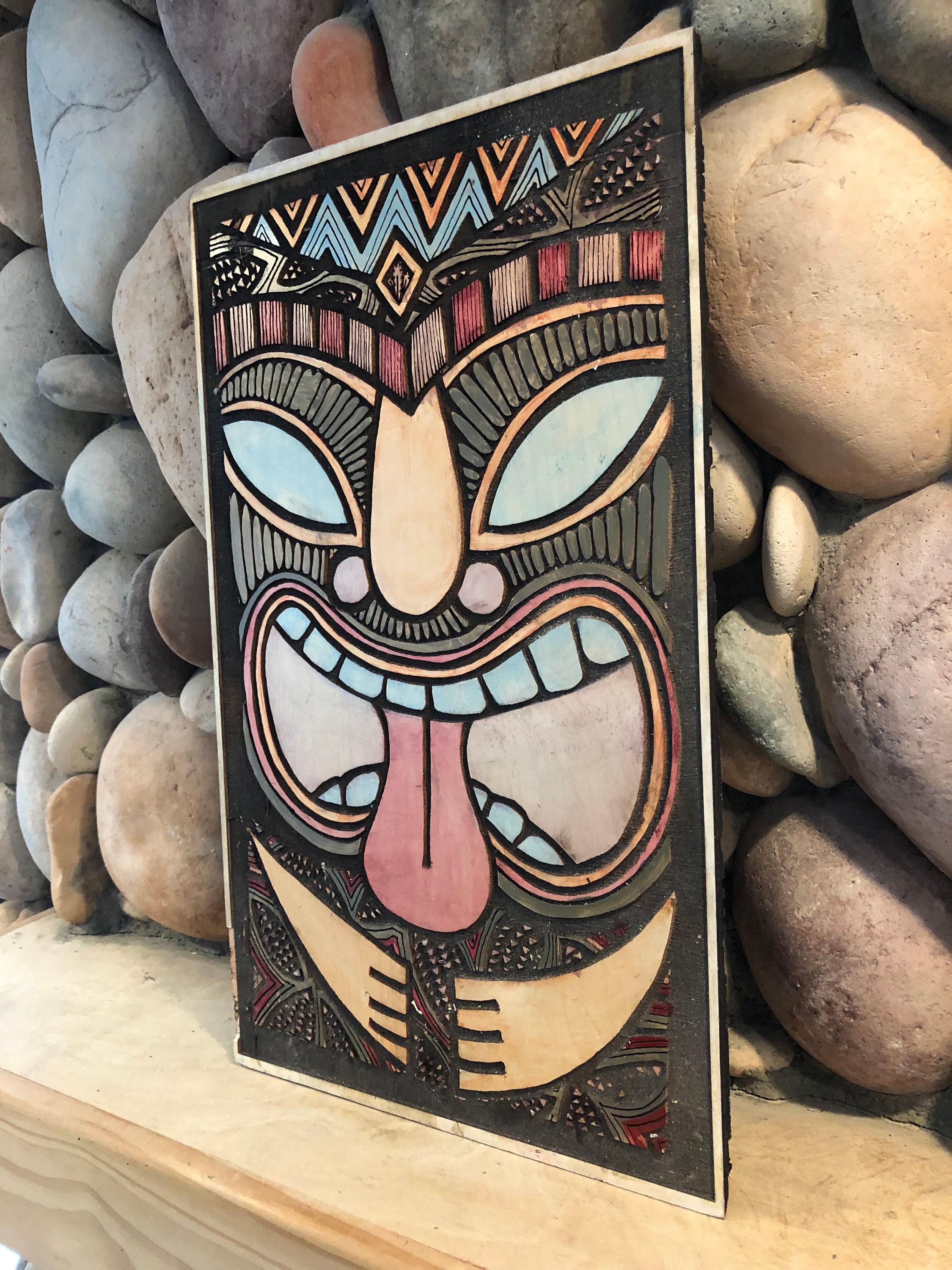 Tiki Wall Art - Etsy