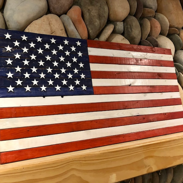 Pallet Flag - Etsy