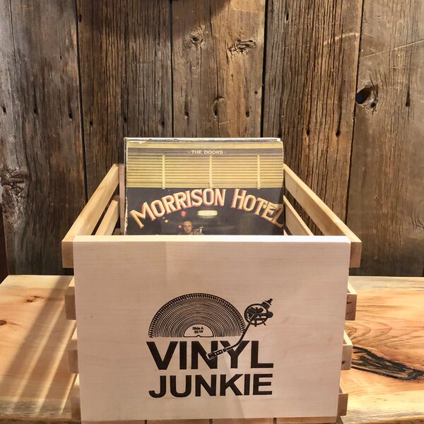 Record Crate - Etsy