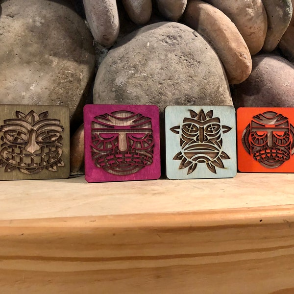 Tiki Bar Coasters - Etsy