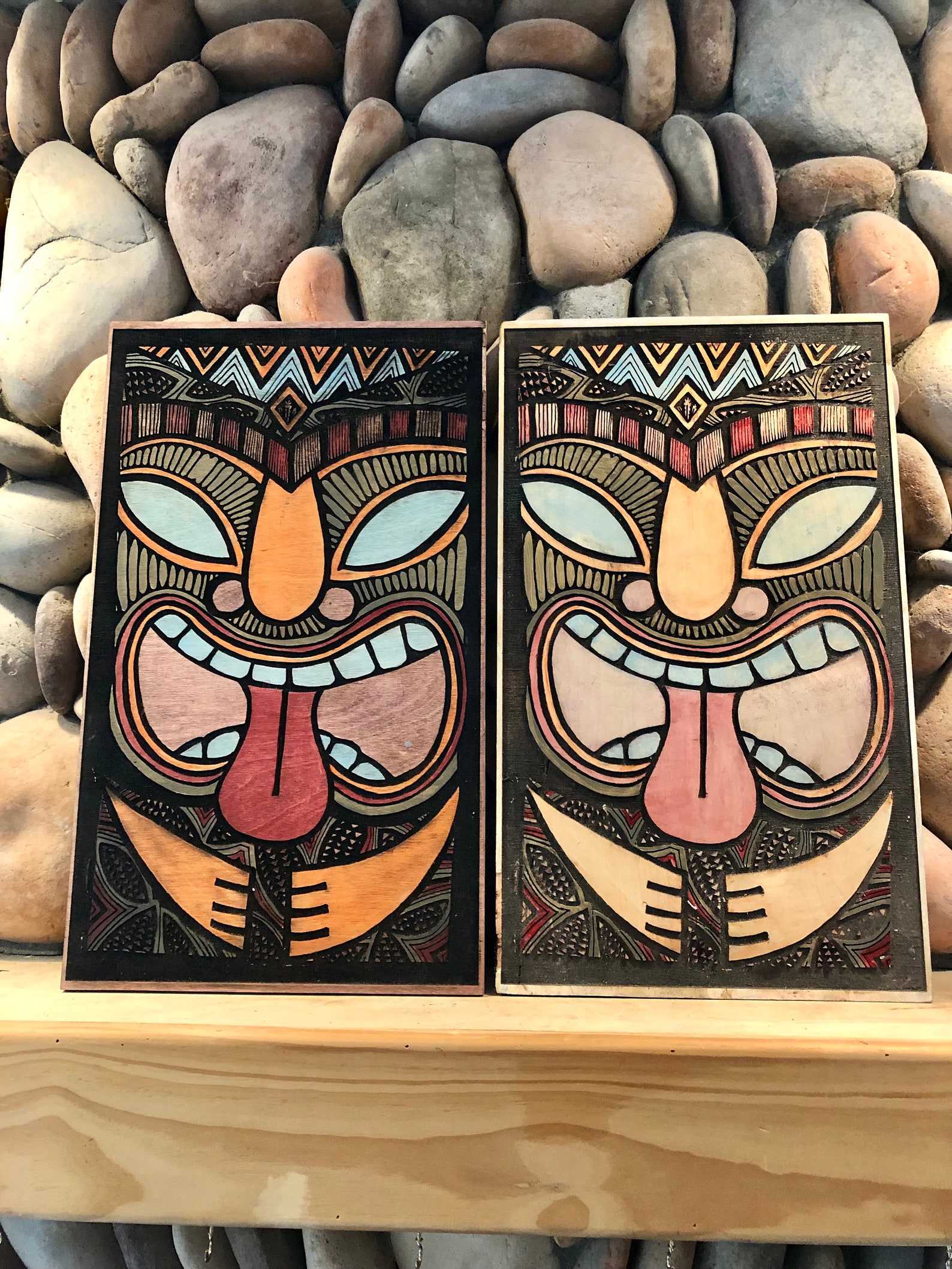 Tiki Wall Art - Etsy