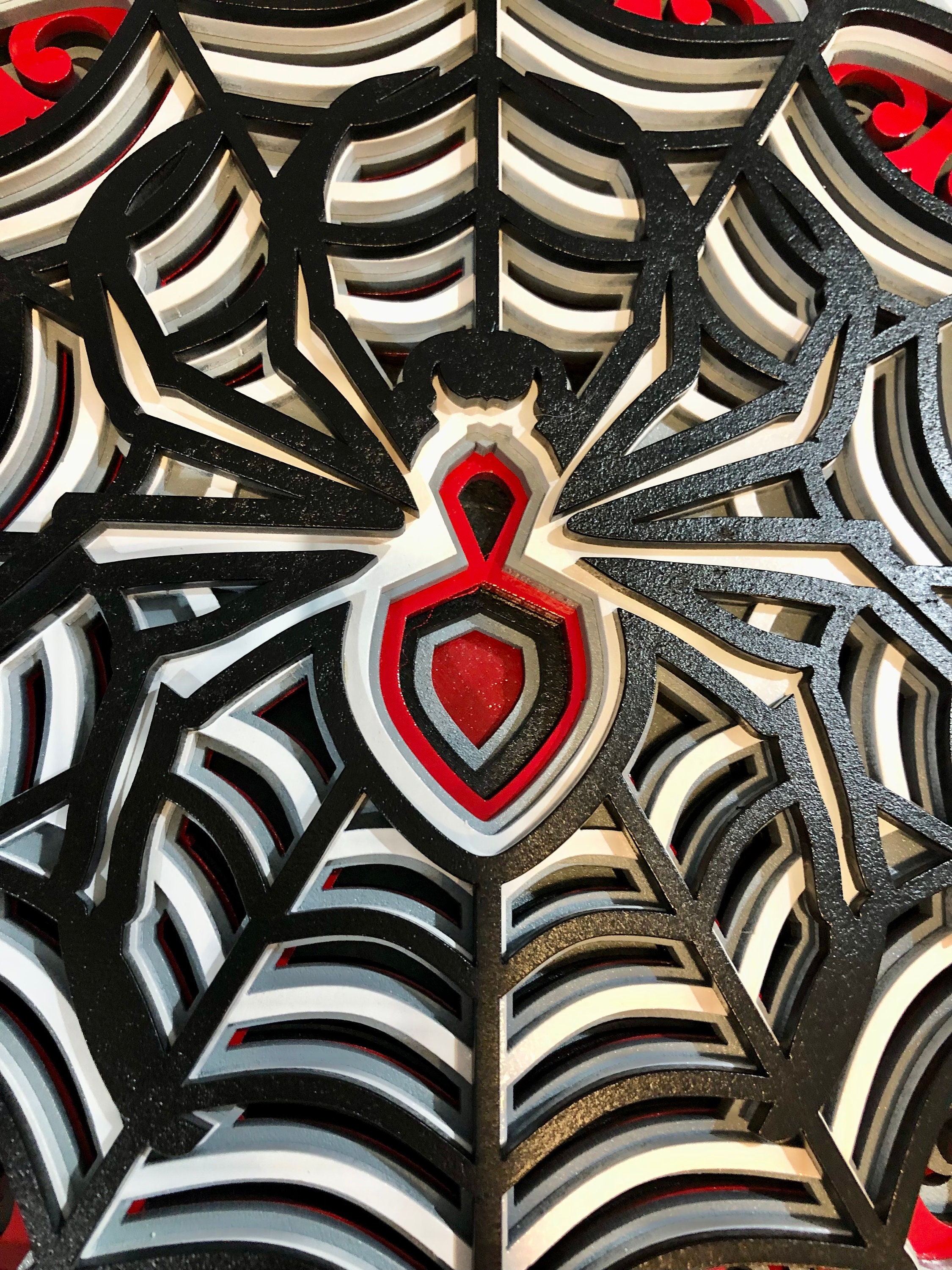 3D Spiderweb Mandala - Etsy